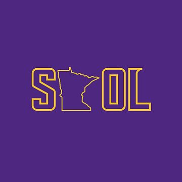 "Skol MN" Sticker for Sale by AnnbleBee | Redbubble
