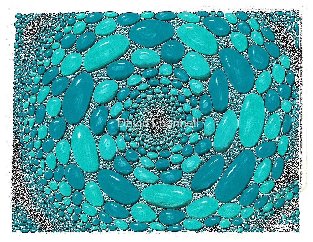 "Shades Of Turquoise" by David Channell | Redbubble
