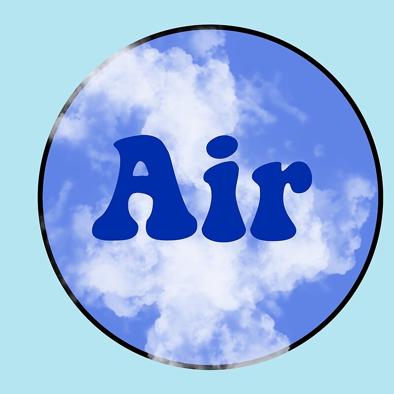 "Element circle air | astrology " by ShadowstarArt | Redbubble