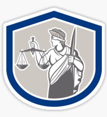 Lady Justice: Stickers | Redbubble