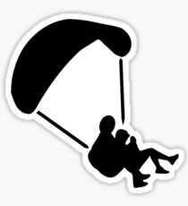 Paragliding: Sticker | Redbubble