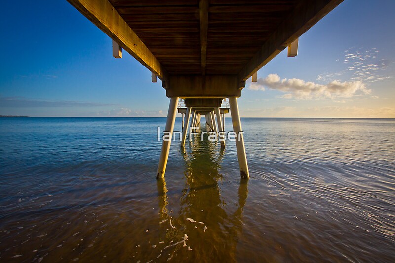 "Under The Jetty" by Ian Fraser | Redbubble