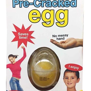 "pRe CrAcKeD eGg" Poster for Sale by klean2009 | Redbubble
