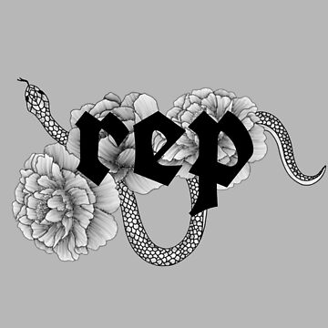 "rep snake with flowers " Sticker for Sale by Your Fantasy | Redbubble