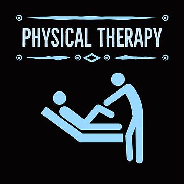 "Physical therapy. Physiotherapy" Sticker for Sale by doctors-apparel ...