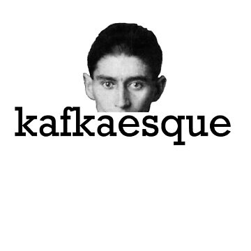 "Kafkaesque" Sticker for Sale by silentstead | Redbubble