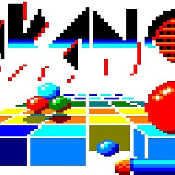 "Arkanoid Amstrad CPC videogames pixel art" Sticker by Mr-Retropixel ...
