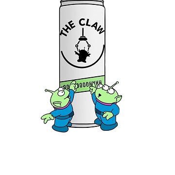 "Toy Alien - Alcohol" Sticker for Sale by G & C | Redbubble