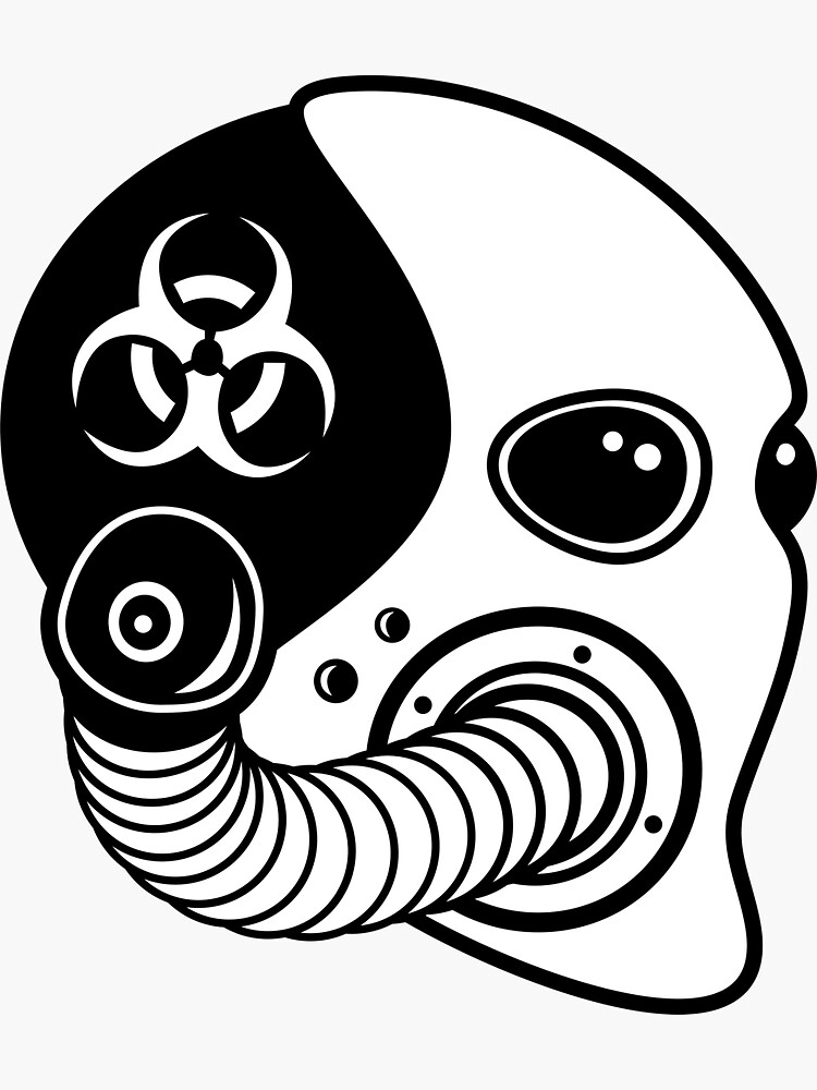 "Toxic" Sticker by AlienStickers | Redbubble