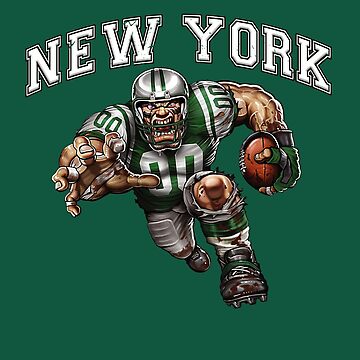 "New York Football" Sticker for Sale by Playing-music | Redbubble
