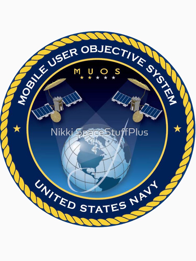 "MUOS-5 Program Logo" T-shirt by Spacestuffplus | Redbubble