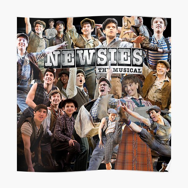 Newsies Broadway Posters | Redbubble