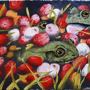 "Cranberry Bog" Magnet for Sale by Jef- | Redbubble