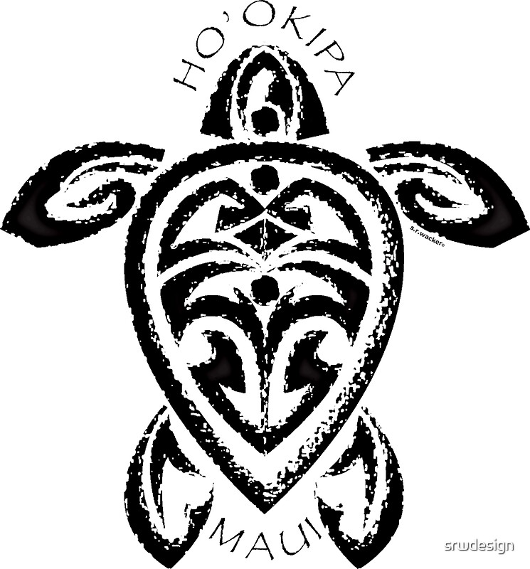 Hawaiian Honu Tattoo Designs