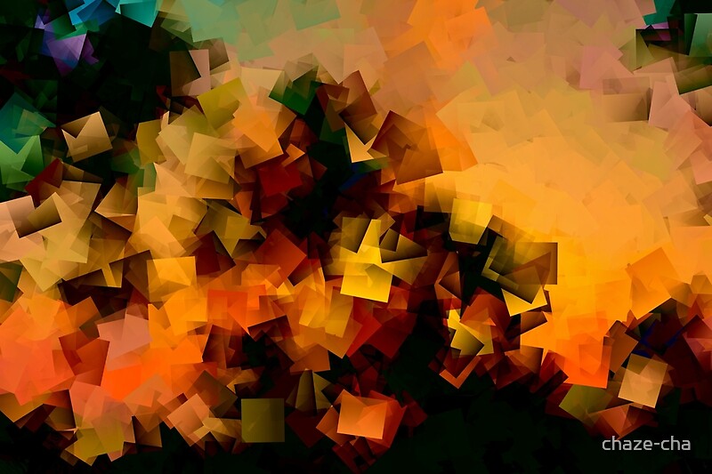 "Cubist Sunset" by chaze-cha | Redbubble