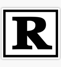 Rated R: Stickers | Redbubble