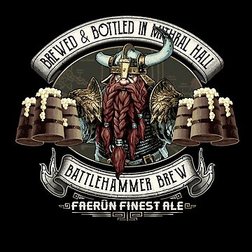 "Mithral Hall Battlehammer Brew Bruenor Faerun Dwarf Fourthpeak Frost ...