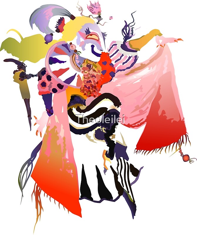 "Final Fantasy VI Kefka" by Theoleilei | Redbubble