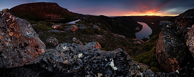 "Red Morning Surprise" by Robert Mullner | Redbubble
