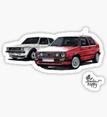 Golf Mk2: Stickers | Redbubble