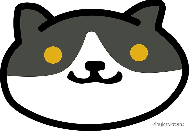"Neko Atsume Gabriel" by vinylcroissant | Redbubble