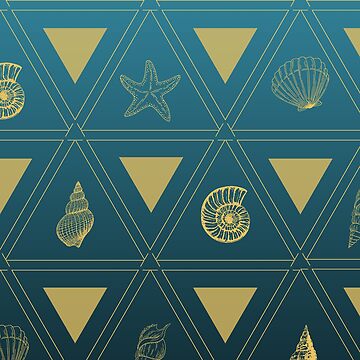 "Royal Shell" Poster for Sale by Inspiredesigns8 | Redbubble