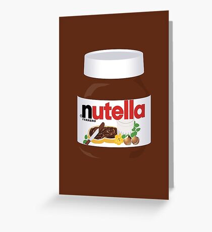 Nutella: Greeting Cards | Redbubble