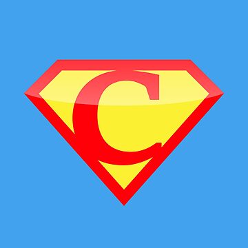 "Superhero symbol. Letter C logo." Sticker for Sale by waldemart ...