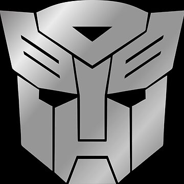 "Autobots Silver Logo" Sticker for Sale by AJ Liber | Redbubble