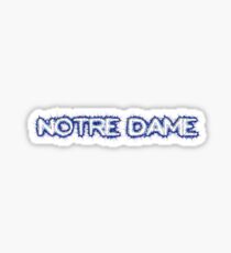 Notre Dame: Stickers | Redbubble