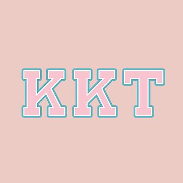 "Kappa Kappa Tau KKT Sorority Logo" Art Board Print for Sale by ...