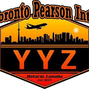 "Toronto Pearson International Airport Code" Sticker for Sale by ...