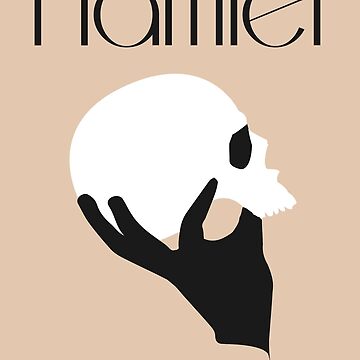 "Minimalist Shakespeare Poster - Hamlet" Poster for Sale by ninasloan ...