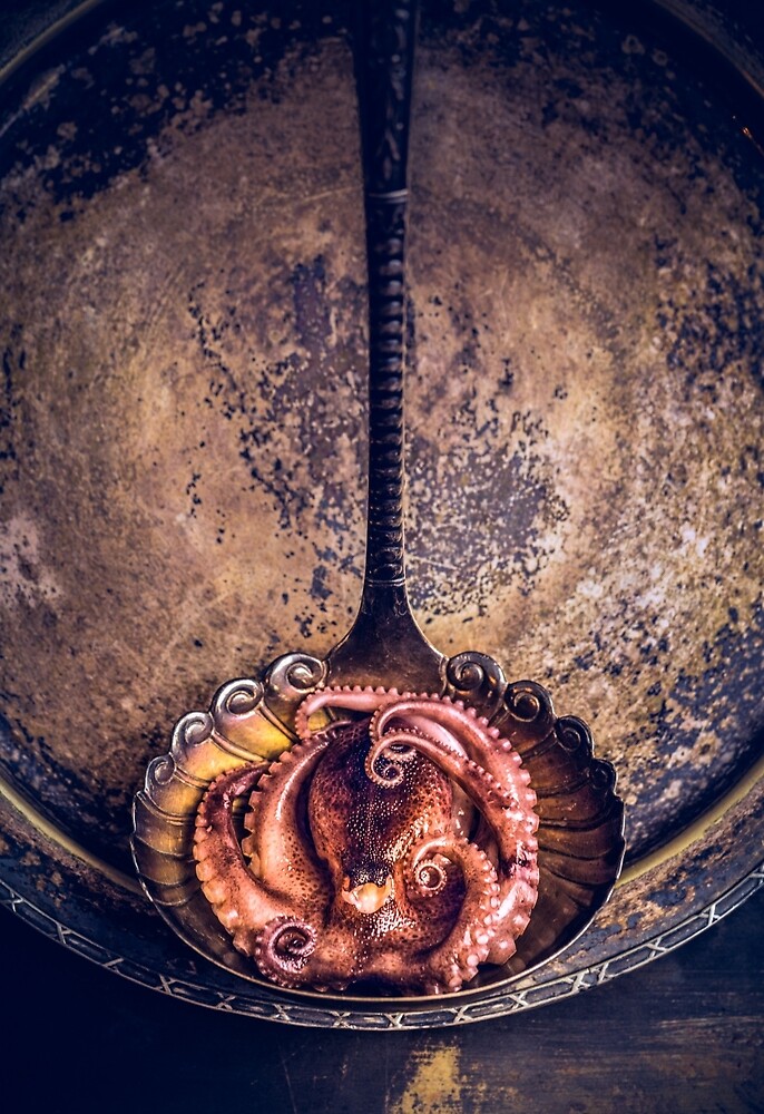 "Still life with octopus" by alan shapiro | Redbubble