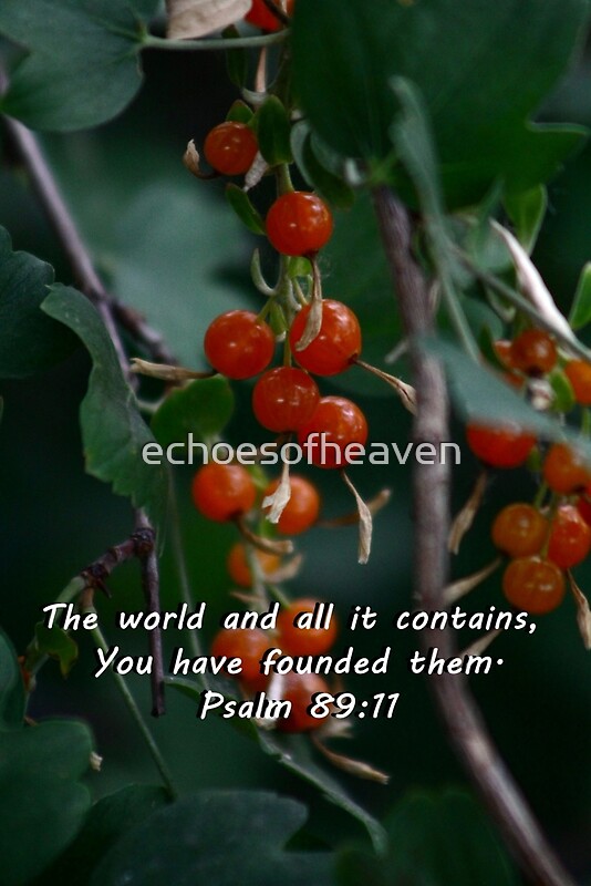 ""Psalm 89:11" by Carter L. Shepard" " by echoesofheaven | Redbubble