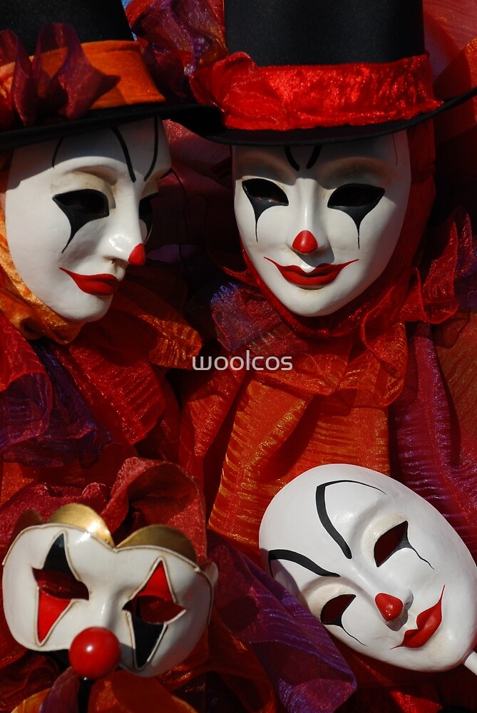 "The 4 faces" by woolcos | Redbubble