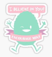Encourage Mint: Stickers | Redbubble