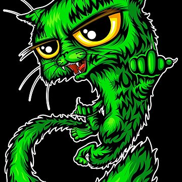 "Rude cat" Art Board Print for Sale by maksimovart | Redbubble