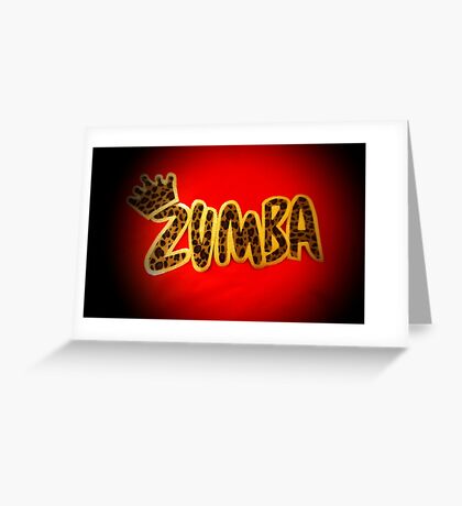 Zumba: Greeting Cards | Redbubble