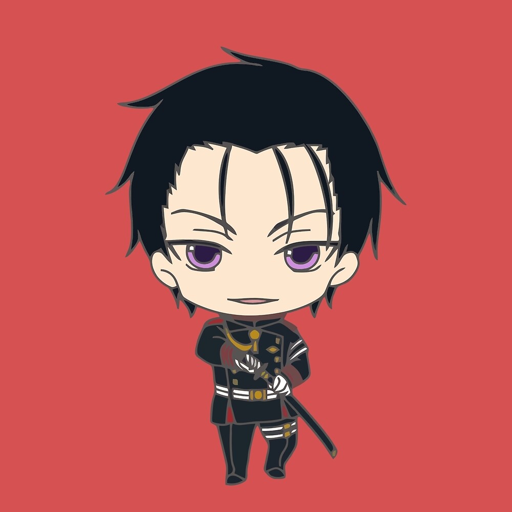"Guren Ichinose chibi" by Chibify | Redbubble