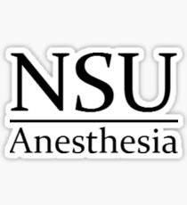 Anesthesia Stickers | Redbubble