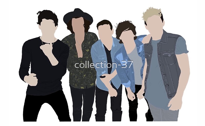 "One Direction Four Album Cover Sticker" by collection-37 | Redbubble