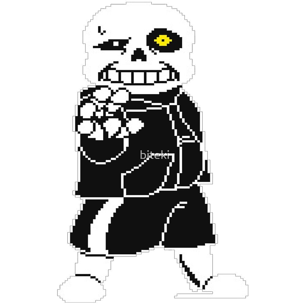 "Undertale - Sans - Undertale skeleton" by biteki | Redbubble