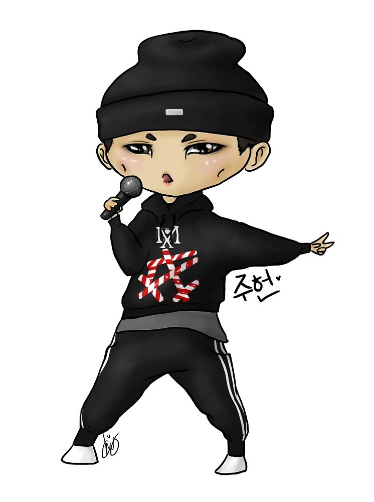 "Chibi Jooheon - Monsta X" by homohyung | Redbubble