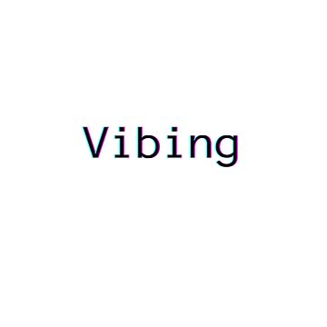 "Vibing" Sticker for Sale by AthenaPlays | Redbubble