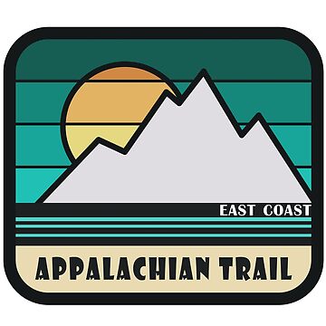 "Appalachian Trail Badge" Sticker for Sale by KDesign13 | Redbubble