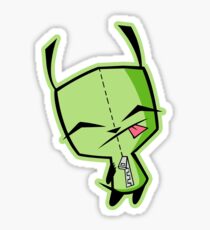 Invader Zim Stickers | Redbubble