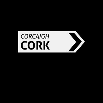 "Irish Cork Sign Post" Sticker for Sale by Sinead Poznanski | Redbubble