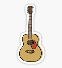 Acoustic Guitar Stickers | Redbubble