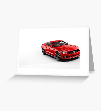 Ford Mustang: Greeting Cards | Redbubble